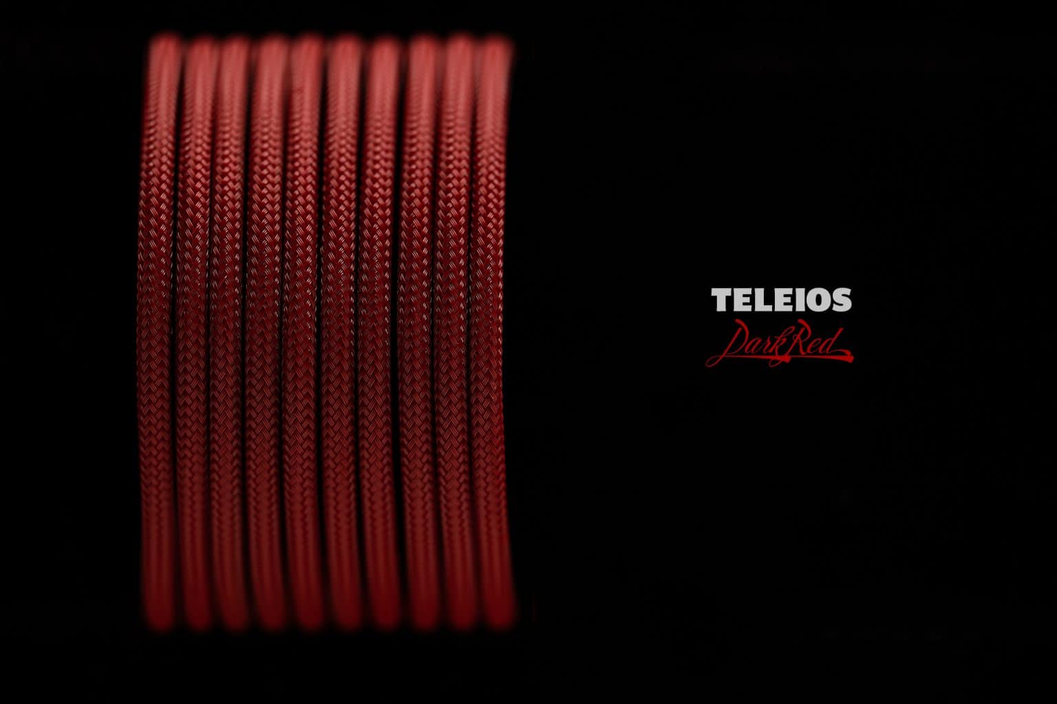 Teleios 2mm Small // Dark Red - MAINFrame Customs