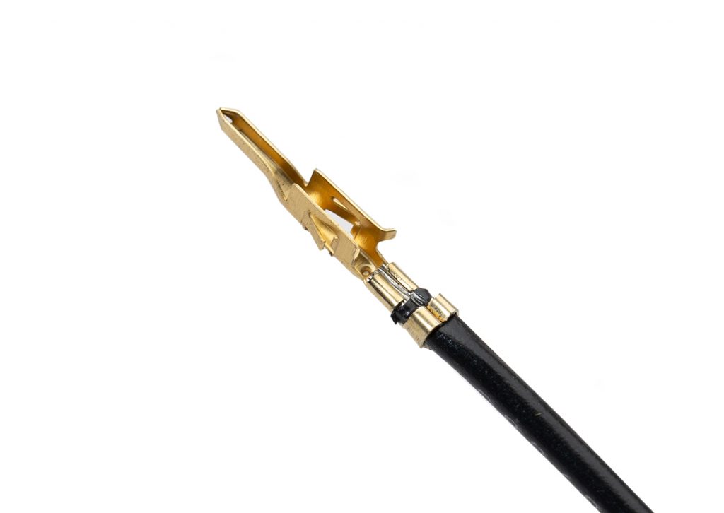 Gold Plated Male ATX Terminal (18AWG/16AWG) - (100 Count)