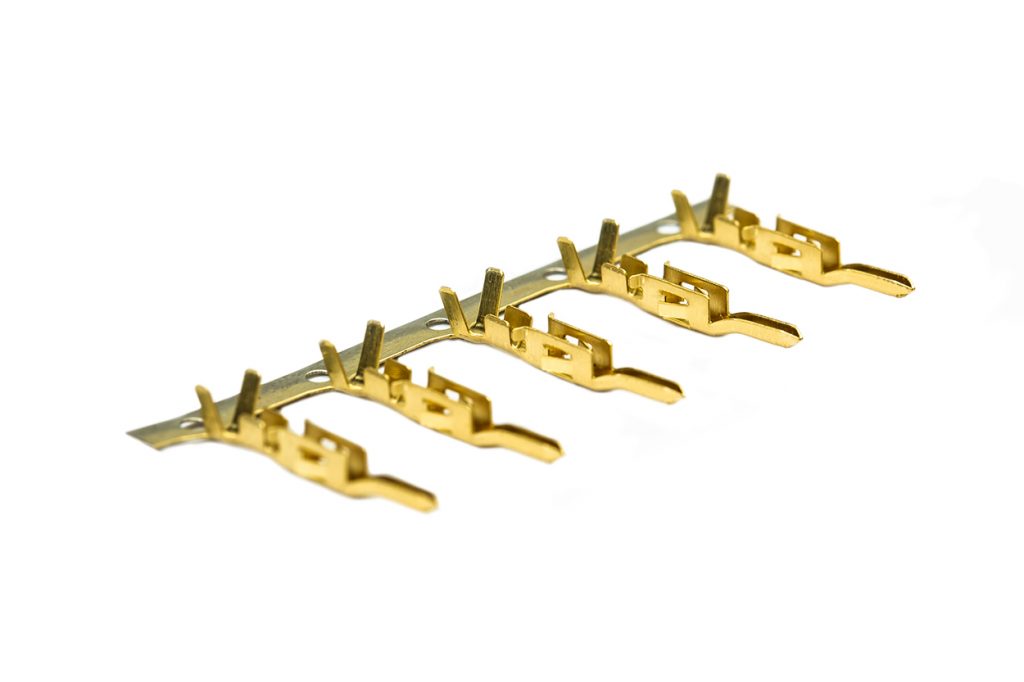 Gold Plated Male ATX Terminal (18AWG/16AWG) - (5 Count) - MAINFrame Customs
