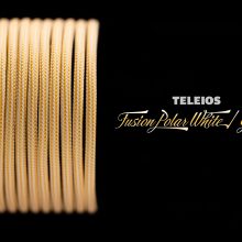 Teleios Fusion - Polar White/Gold 25ft | MAINFrame Customs