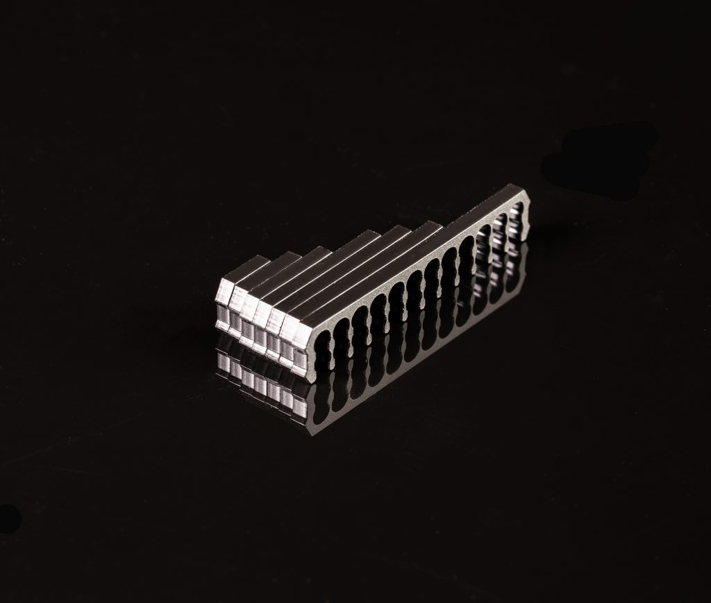 Clockwerk Industries Acrylic Rake Cable Combs - Black - MAINFrame Customs