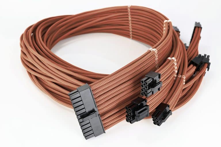 Multisleeved Premium Modding Custom Sleeved Cables Kit - Silverstone