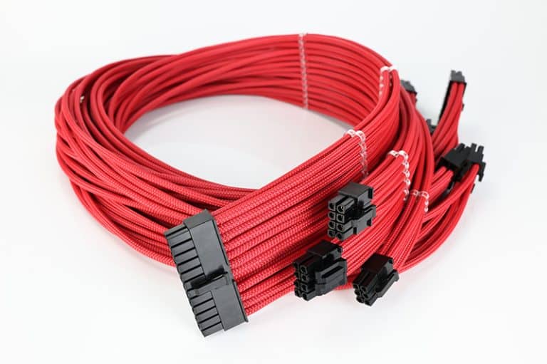 Multisleeved Premium Modding Custom Sleeved Cables Kit - XPG (ATX 3.0)